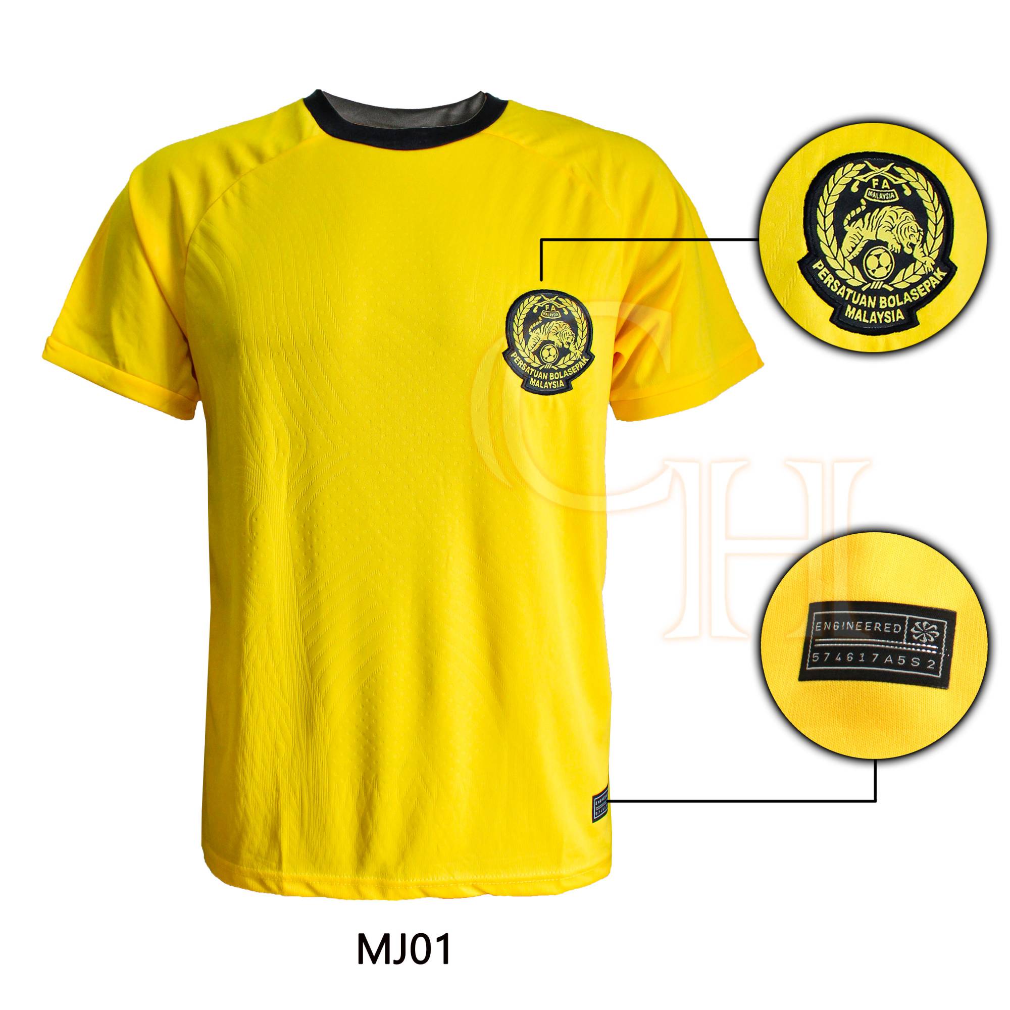 Persatuan Bola Sepak Malaysia Logo Maleisië Voetbalshirts 2022 2023